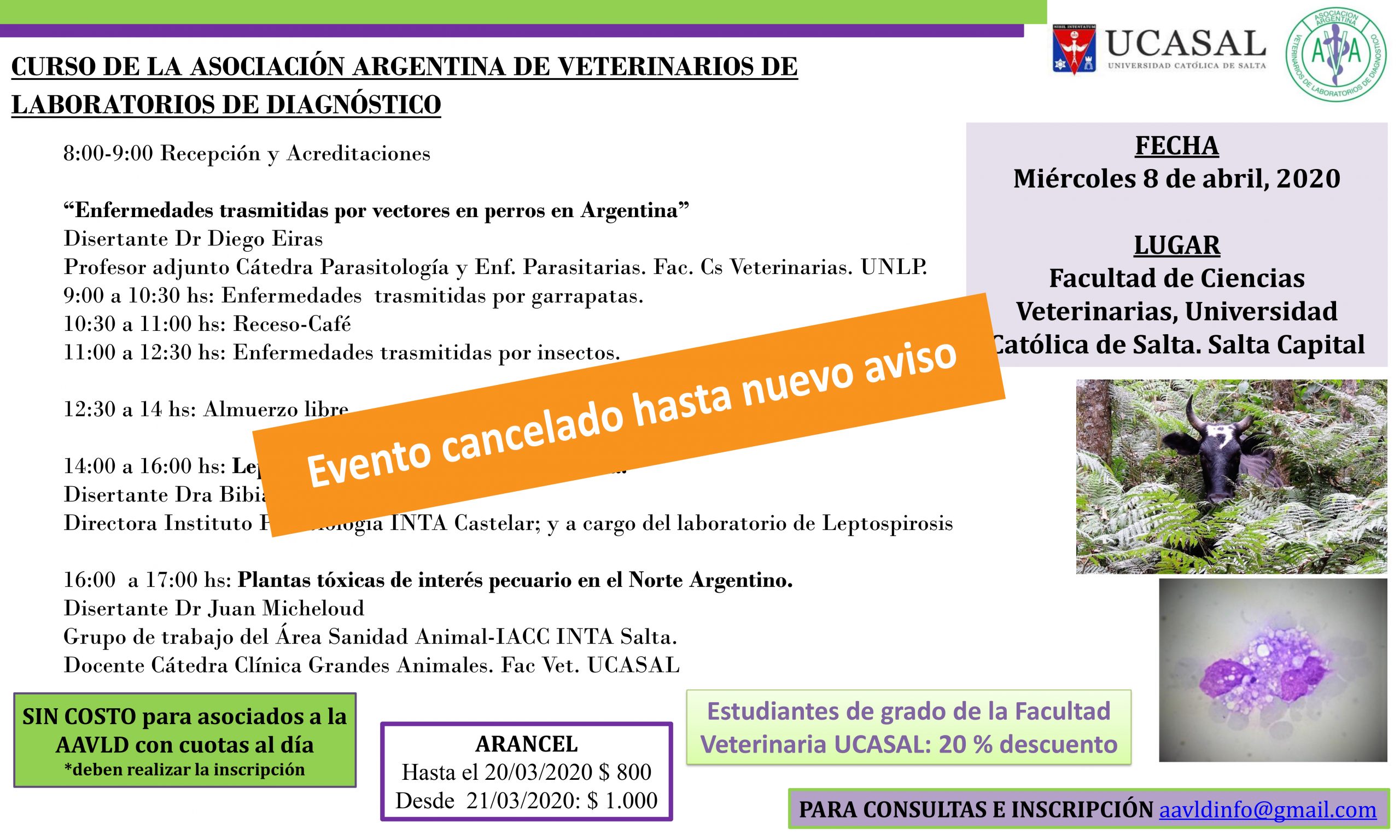 Curso de la Asociación Argentina de Veterinarios de Laboratorios de ...