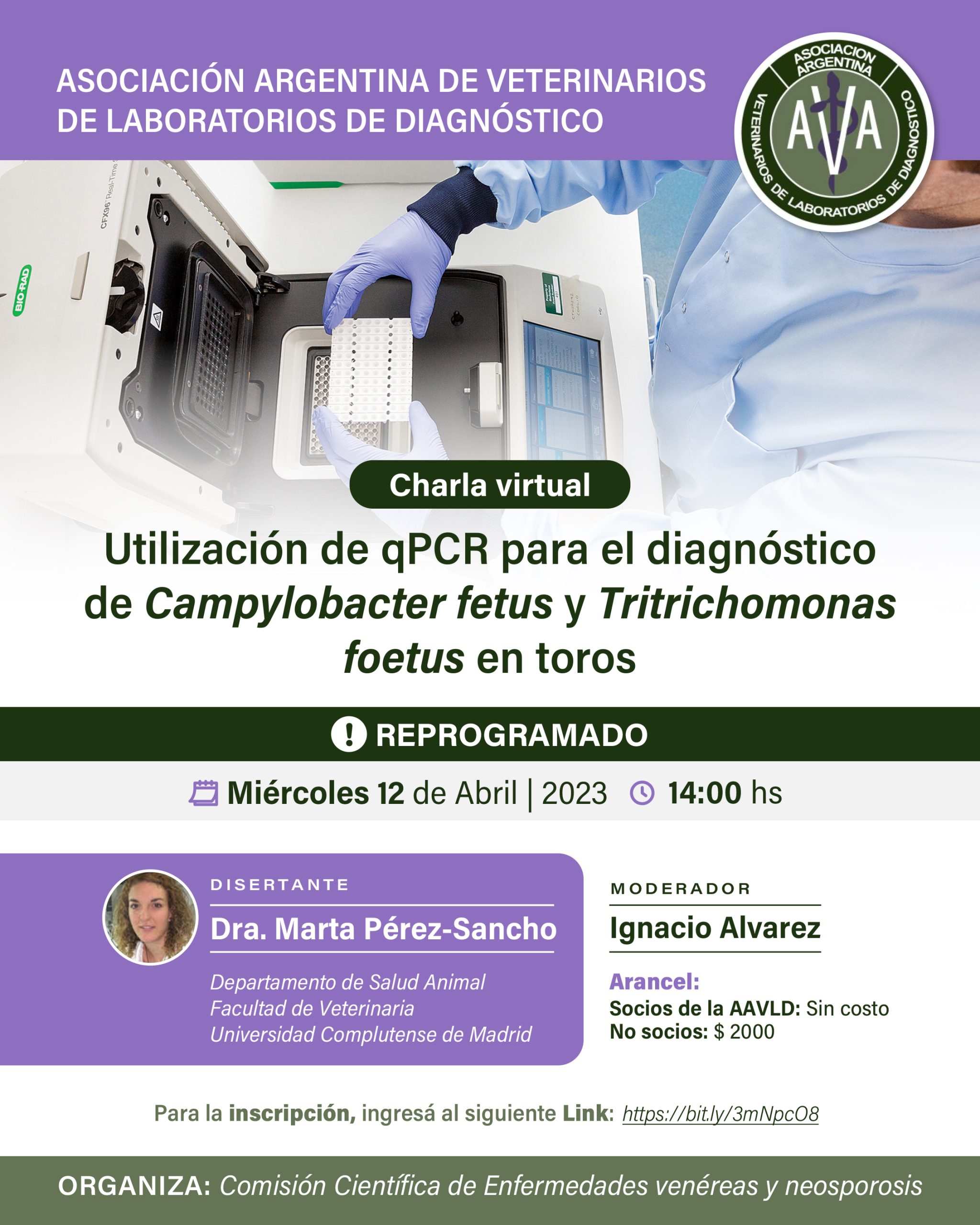 Utilización de qPCR para el diagnóstico de Campylobacter fetus y ...